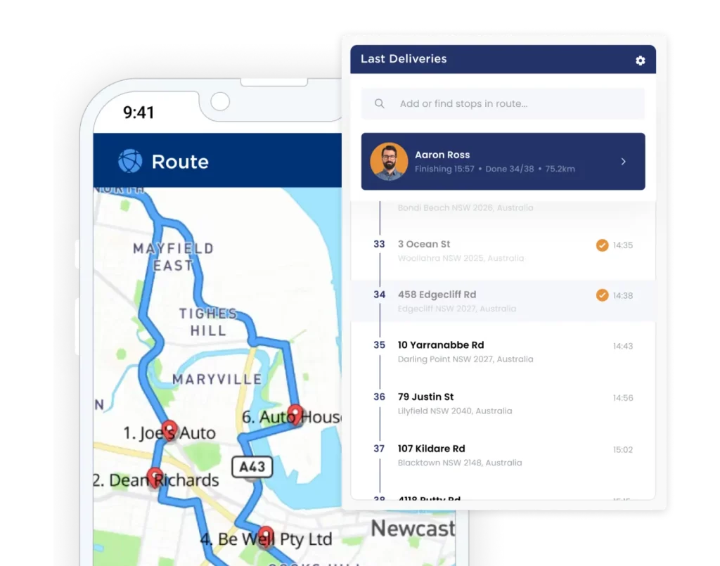 Delivery Driver App - Courier Management - TransVirtual