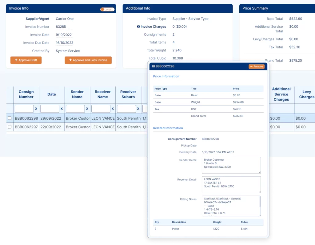 Transport Management System TMS - Software Solutions - TransVirtual