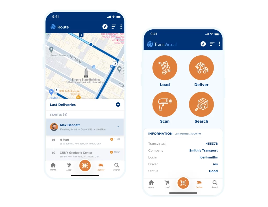 Courier Software - Parcel Tracking System - TransVirtual