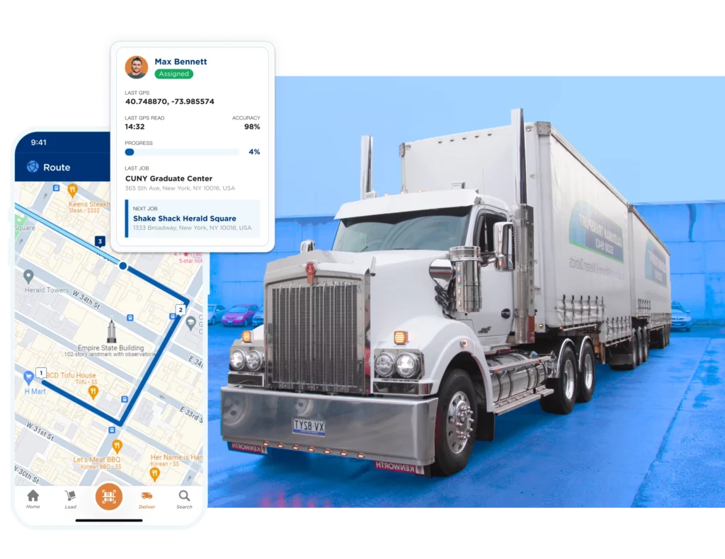 Last Mile Delivery Software - Delivery Tracking - TransVirtual