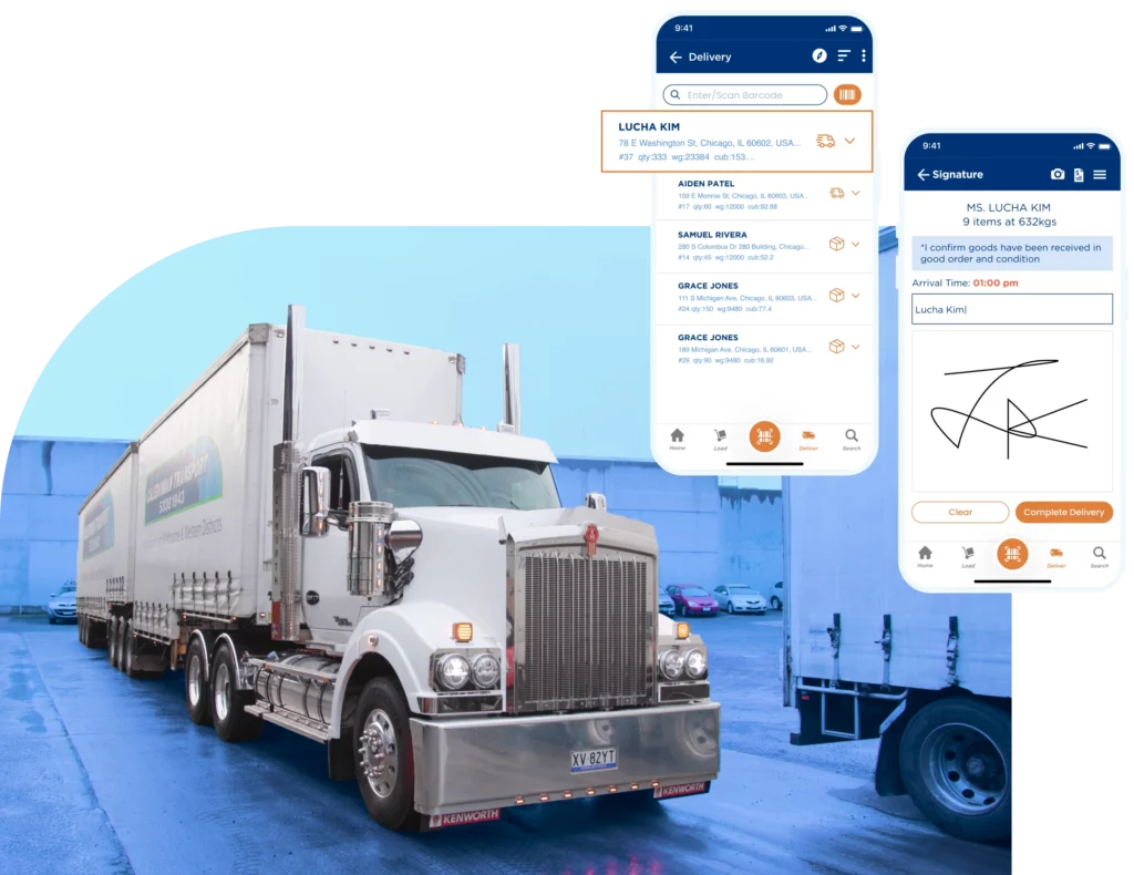 Electronic Proof of Delivery Software - EPOD System - TransVirtual