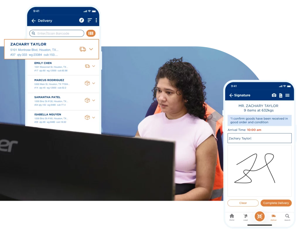 Last Mile Delivery Software - Delivery Tracking - TransVirtual