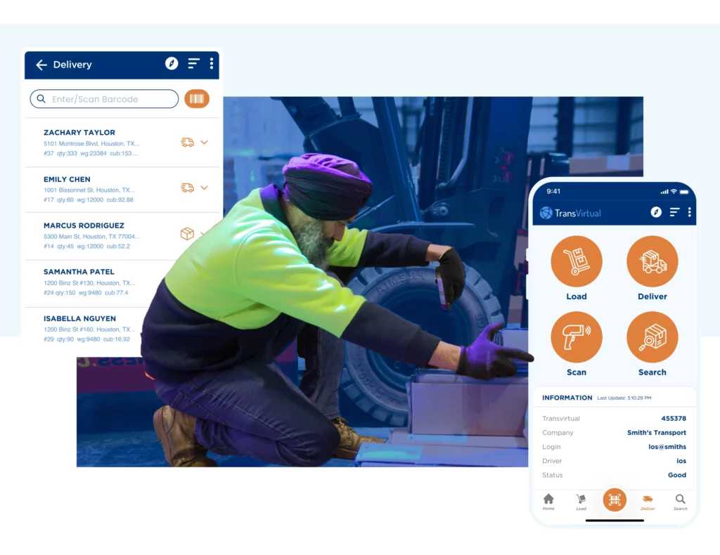 Electronic Proof of Delivery Software - EPOD System - TransVirtual
