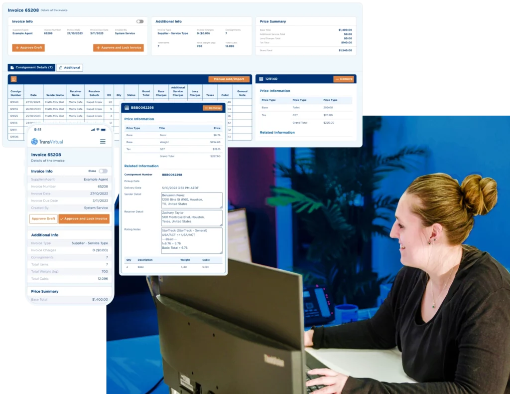 Transport Billing Software | Transport Accounting Software | TransVirtual