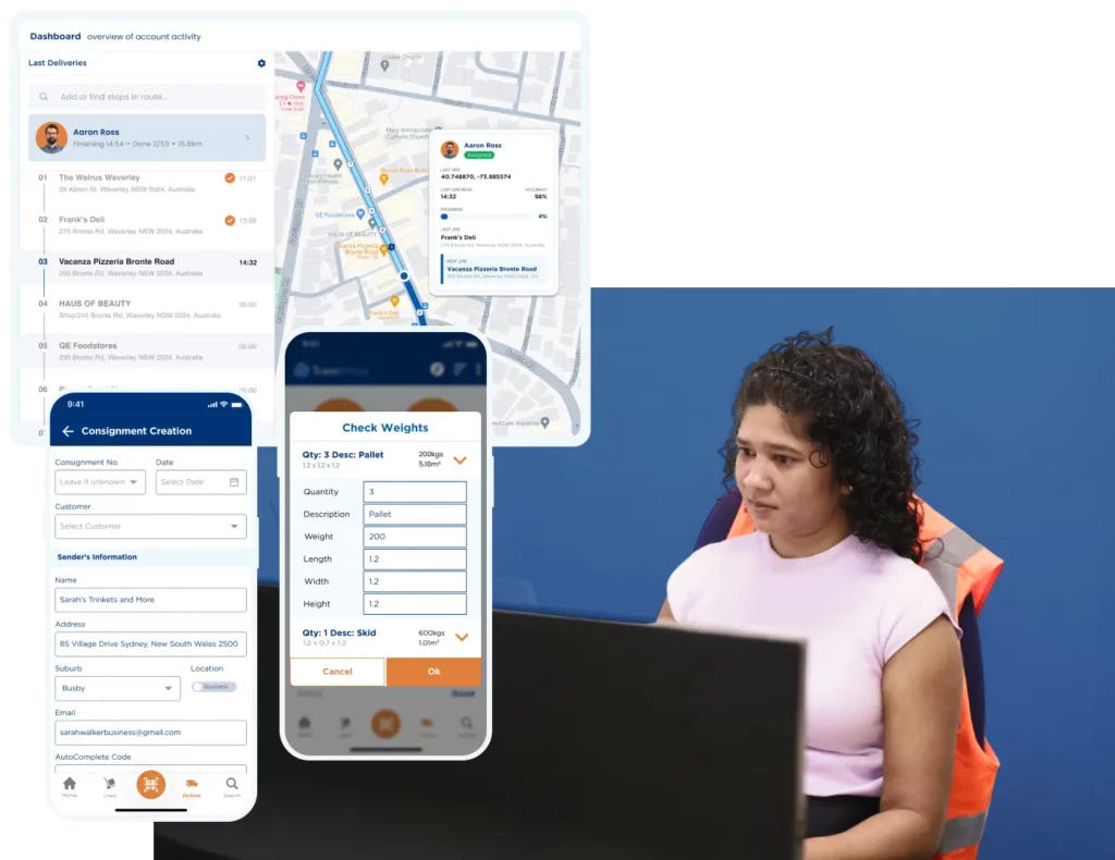 Customer Portal – Delivery Management Software - Transvirtual
